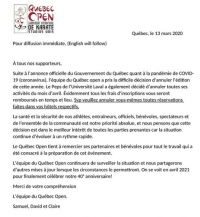 Accueil - Québec Open